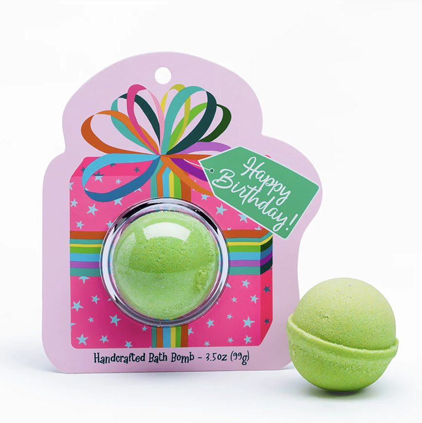 Nicole Brayden Gifts | Happy Birthday Bath Bomb Clamshell Sweet Janes ...