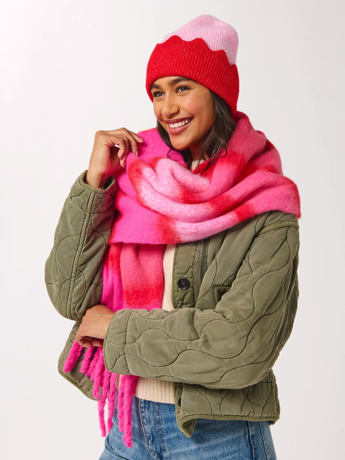 Shiraleah | Shiraleah Amelia Scarf Sweet Janes - Gift and Confectionary