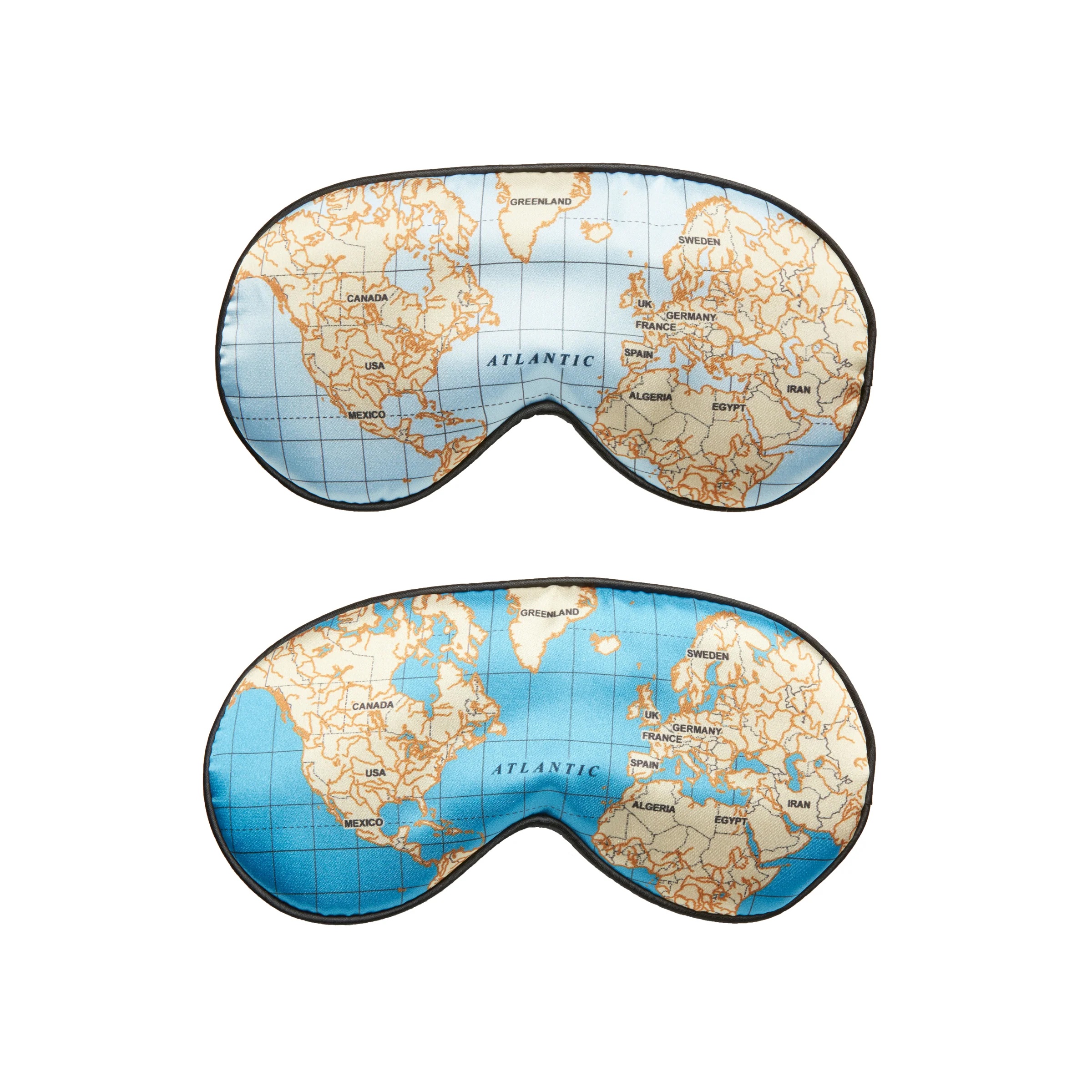 Kikkerland | Maps Ultra Soft Sleep Mask Sweet Janes - Gift and ...