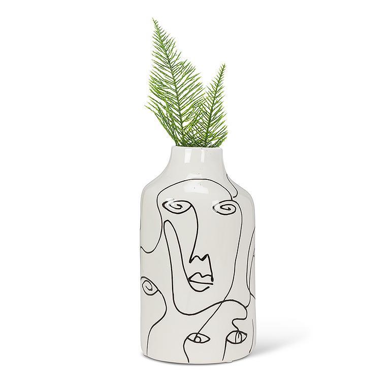 Abbott | Medium Vase with Faces Sweet Janes - Gift and Confectionary