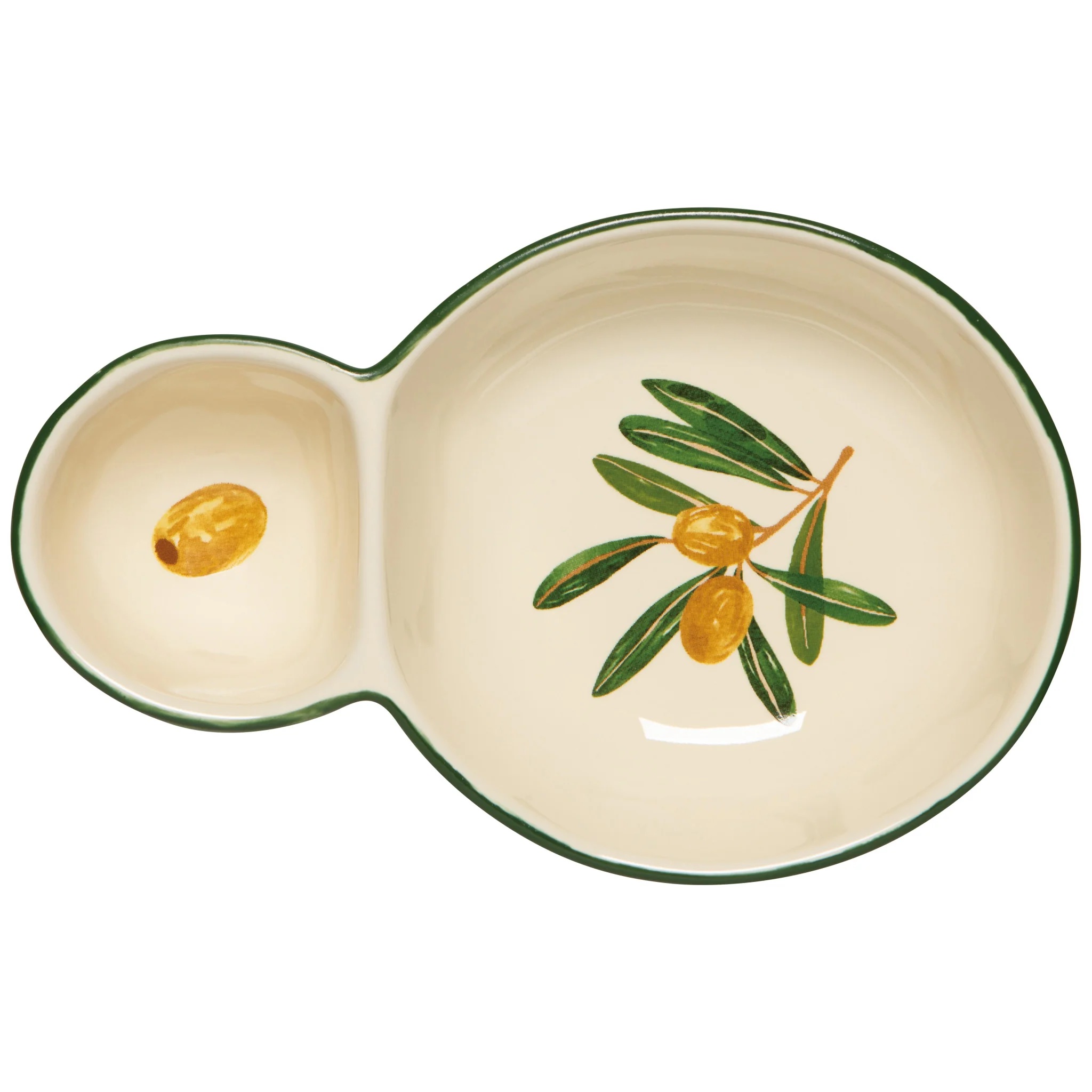 Danica | Olive Divided Dish Sweet Janes - Gift and Confectionary