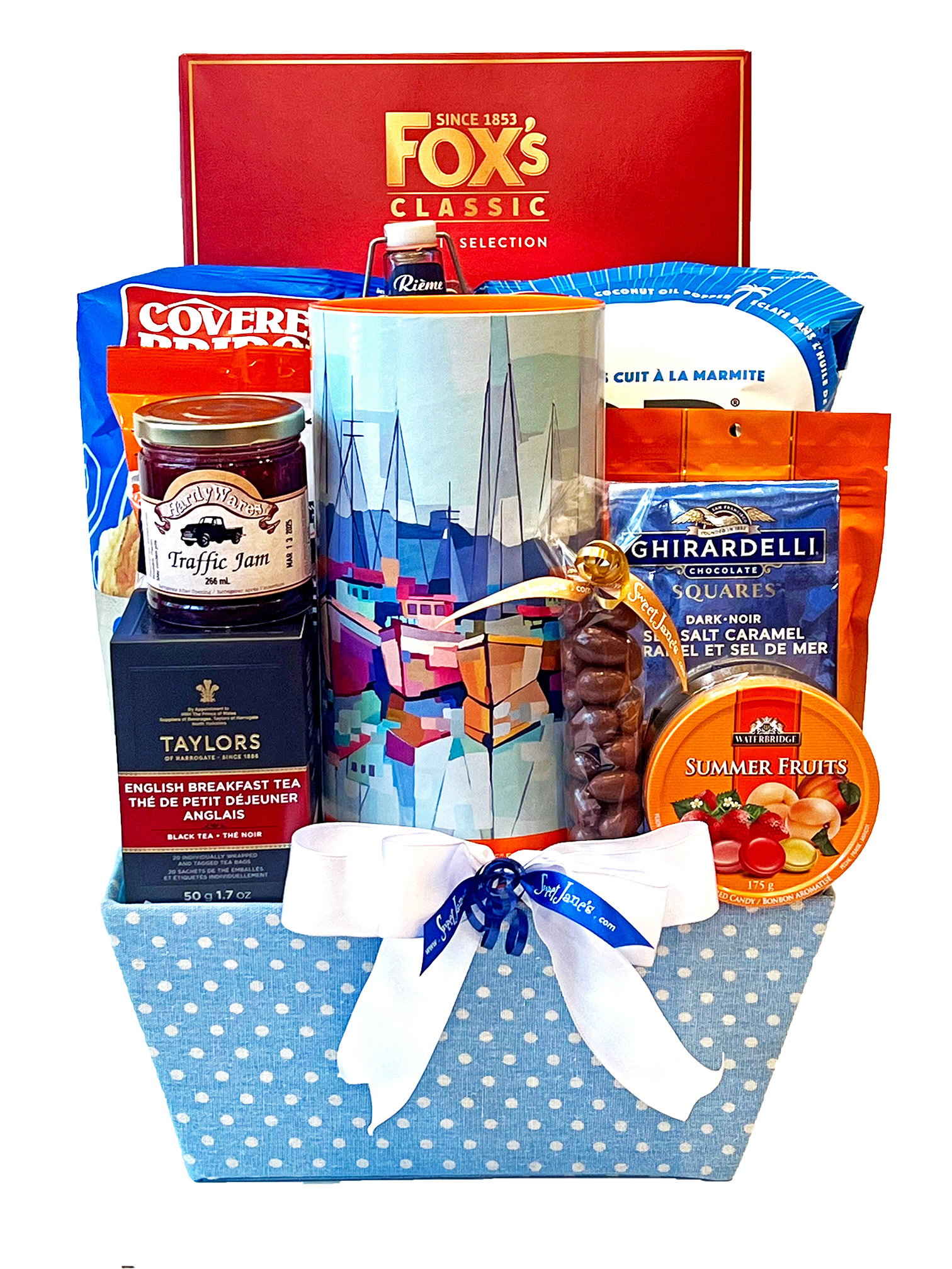 Sailing Away Gift Basket Sweet Janes - Gift and Confectionary